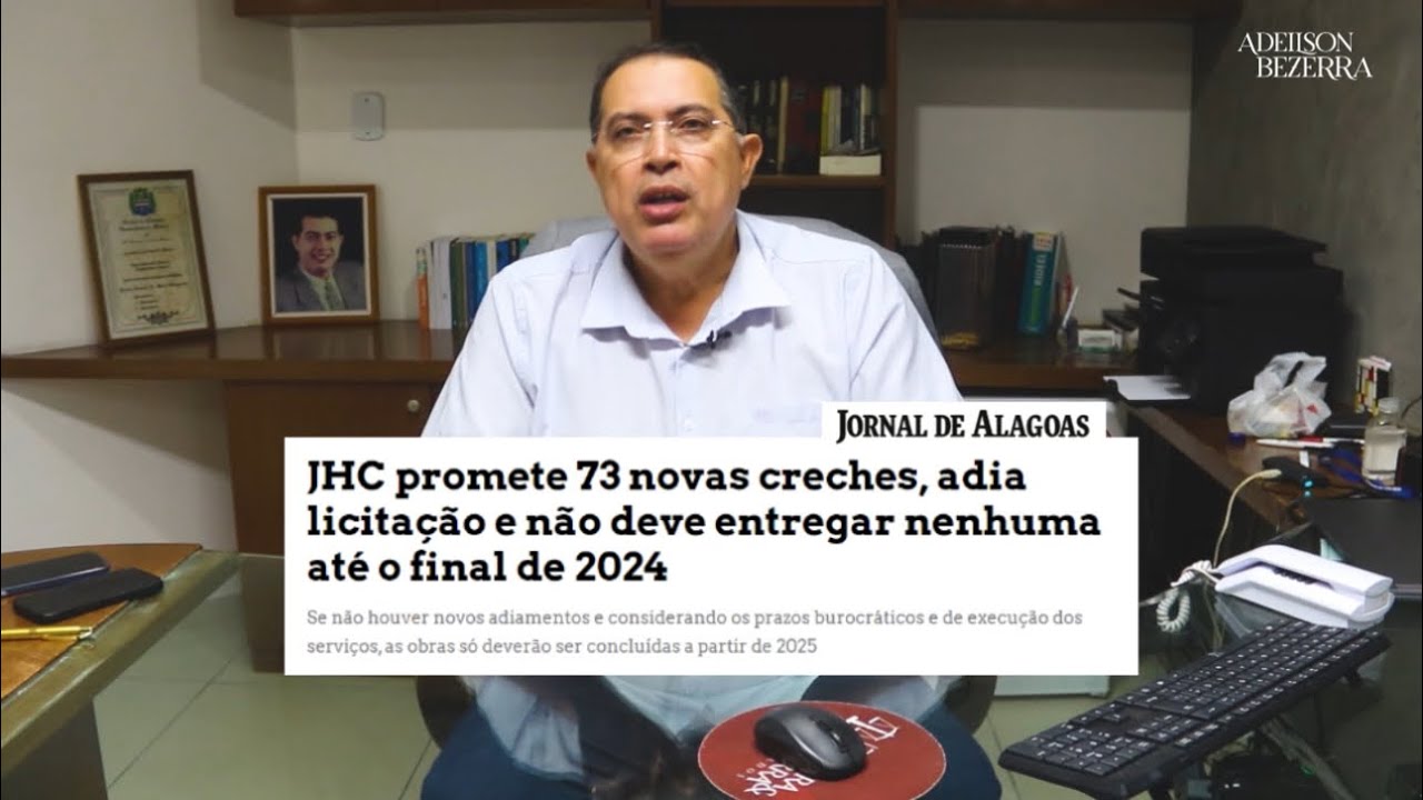Só promessas: A falta de compromisso do JHC - YouTube