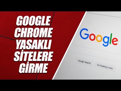 GOOGLE CHROME YASAKLI SİTELERE GİRME (PROGRAMSIZ)