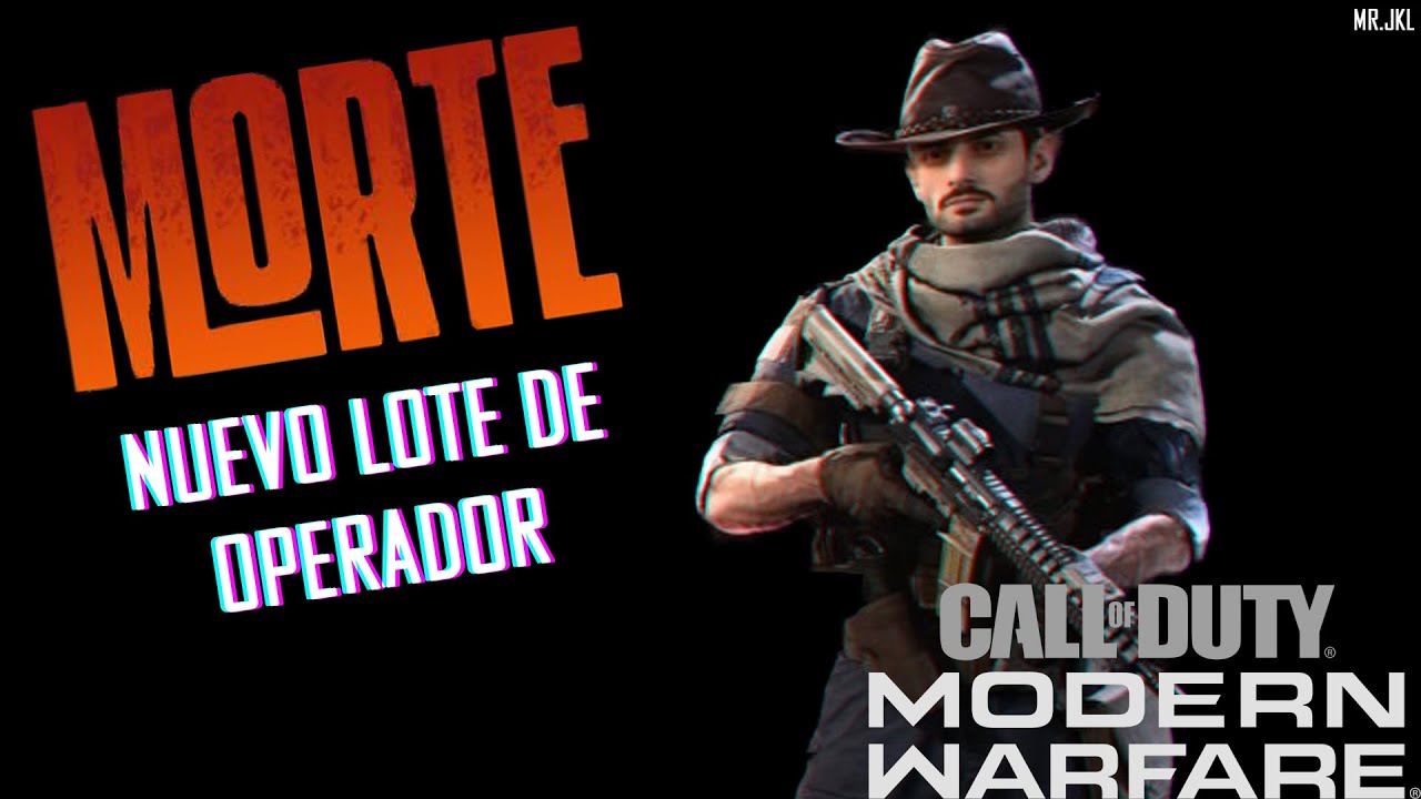 "MORTE" Nuevo Lote de Operador Call of Duty: Modern Warfare - Warzone ...
