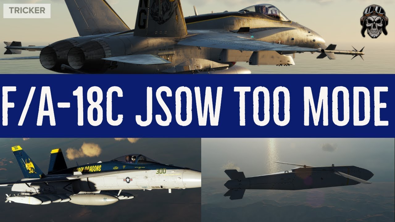 F/A-18C JSOW TOO Mode Tutorial - YouTube