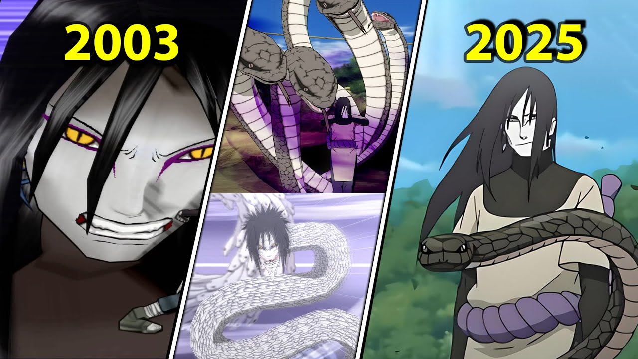 Evolution Of Orochimaru All Ultimate Jutsus (2003-2025) - YouTube
