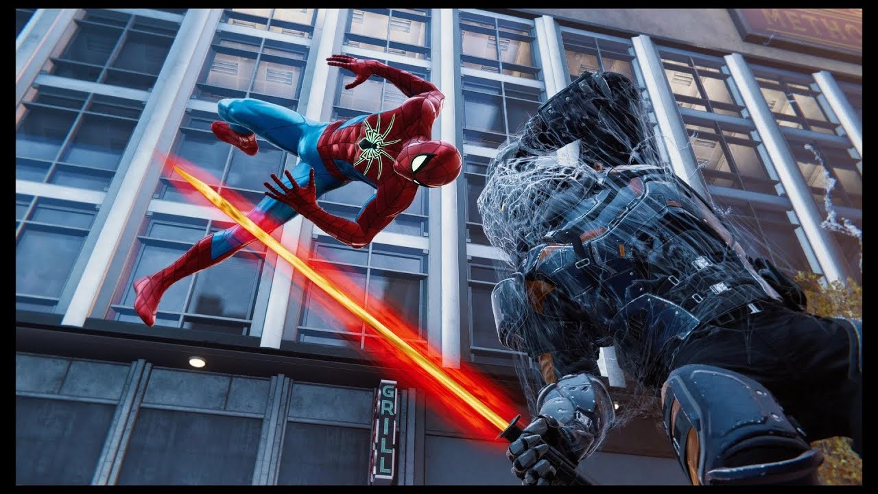 Task-Master Shows His Light-Saber To Spider-Man With A Surprise Visit ...