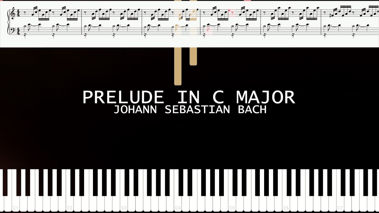 Johann Sebastian Bach - Prelude in C major - BWV 846 - YouTube