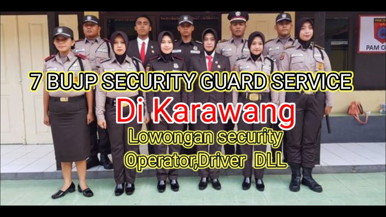BUJP Security Guard Service di Karawang - YouTube