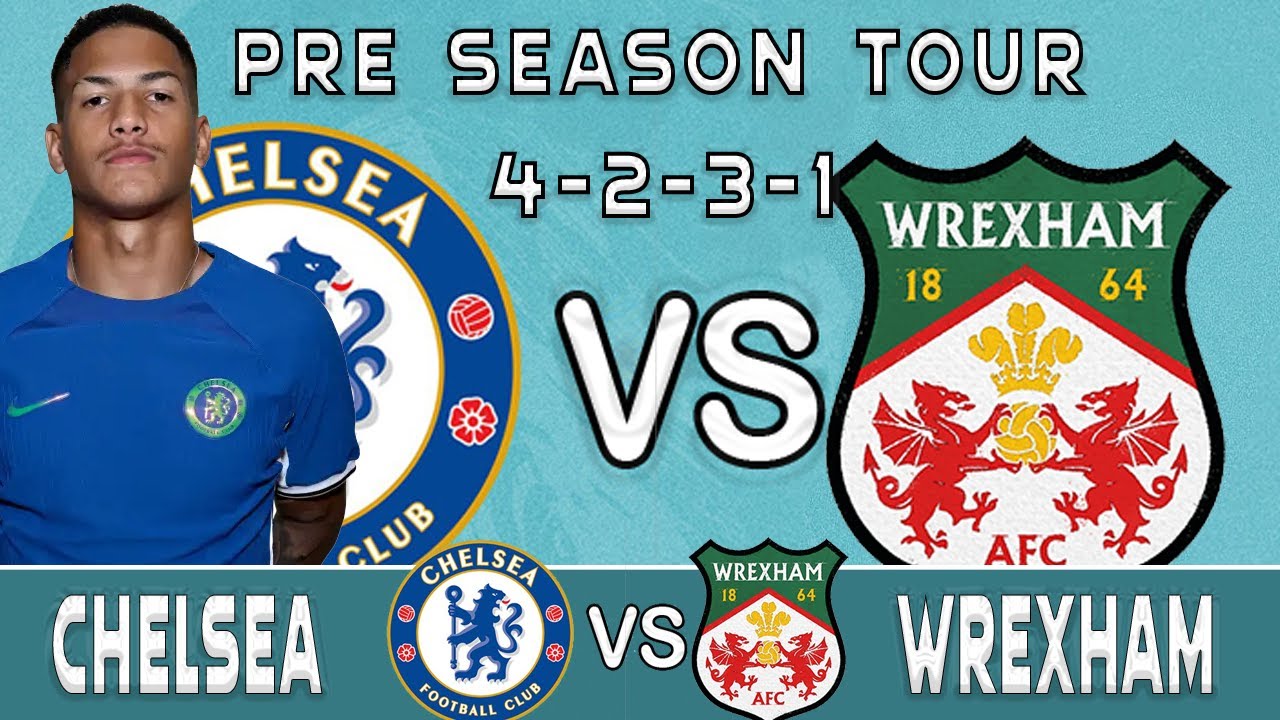 COMPLETED TRANSFERS CHELSEA Vs WREXHAM Potential Lineup In The Pre ...