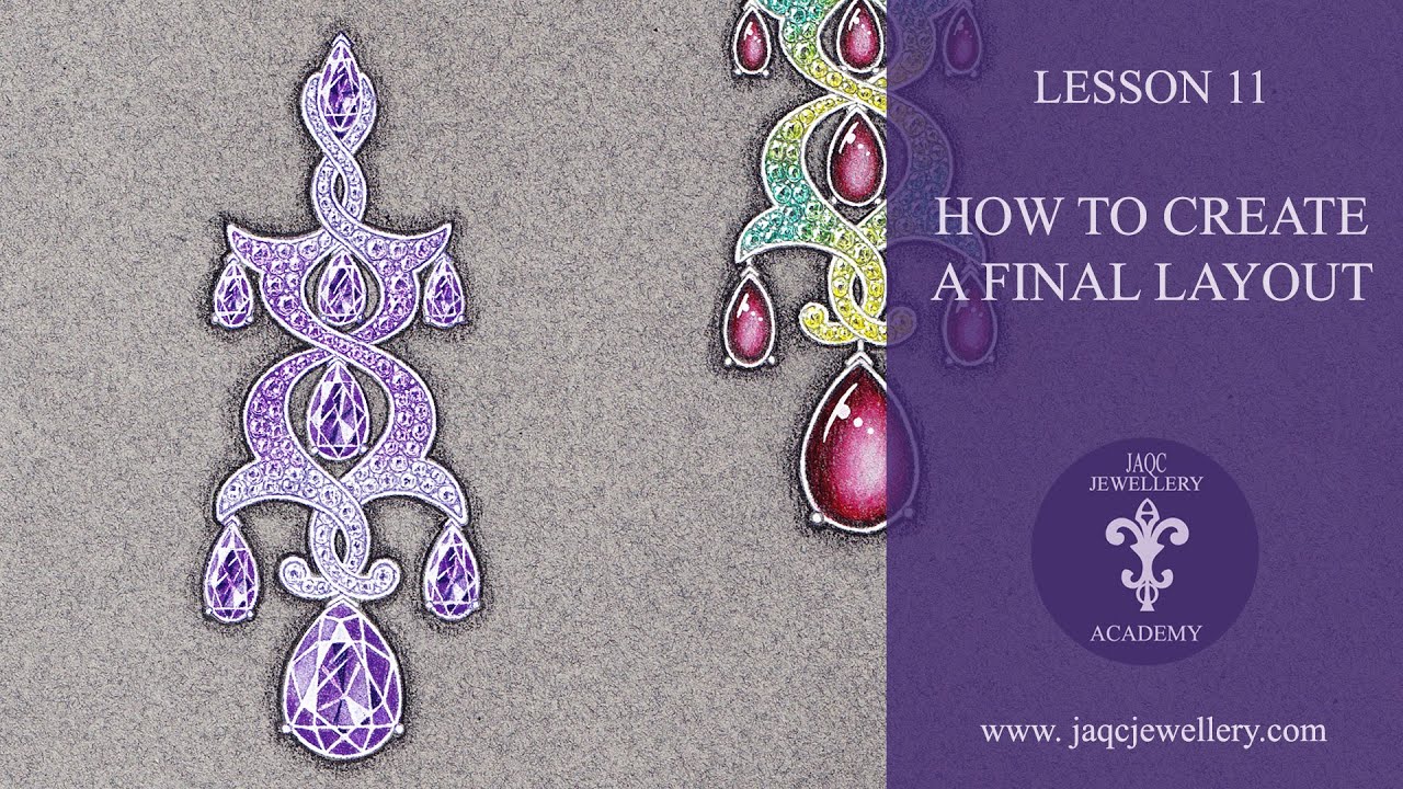 How to create a final layout - Lesson 11 (coloured paper) - YouTube