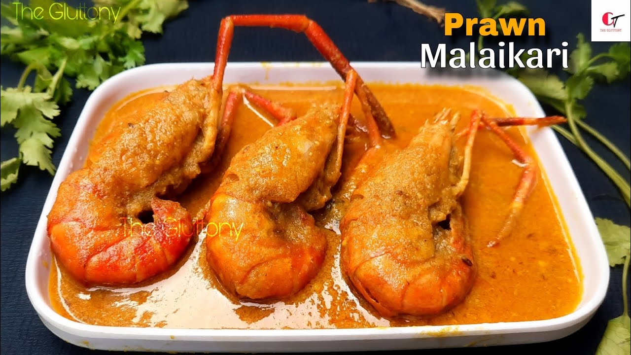 Prawn Malaikari Recipe | Chingri Malai Curry | चिंगरी मलाईकारी रेसिपी ...