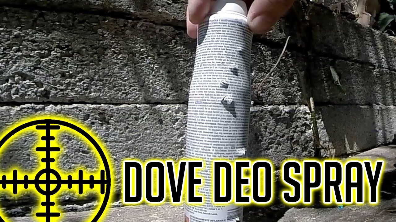 AirGun - Target - Dove Invisible Dry deo spray can - n°82 - YouTube