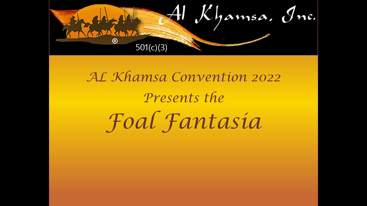 Al Khamsa Foals 2021- 2022 - YouTube