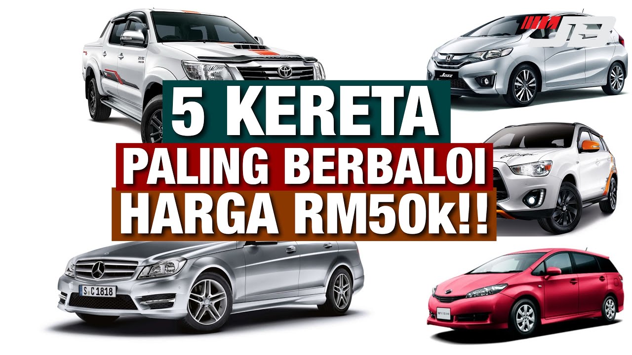 5 KERETA PALING BERBALOI RM50k!! - YouTube