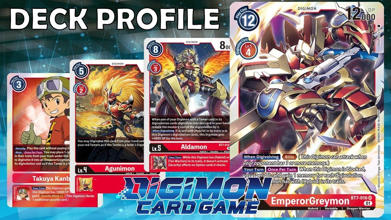 Digimon TCG | Red Hybrid E-02 | Deck Profile (BT9) - YouTube