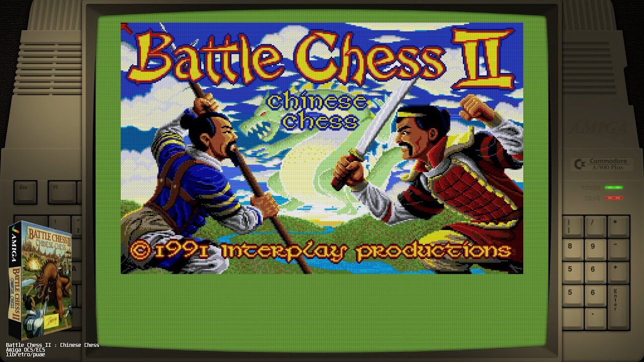 Battle Chess II: Chinese Chess (Amiga - Interplay - 1991) Batocera 40 ...