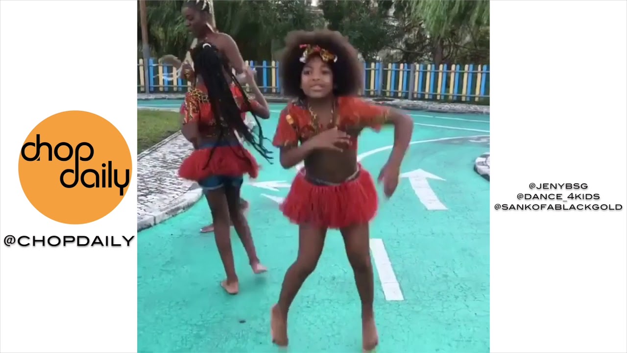 Kids Dancing To AfroBeats | Dance Video Compilation | Chop Daily - YouTube
