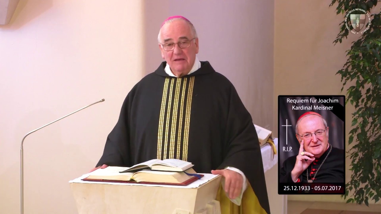 Kardinal Meisner - erwählter Stellvertreter Christi (Requiem Predigt ...
