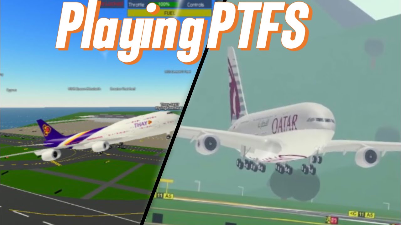 Flying from Perth to Orenji in PTFS!! - YouTube
