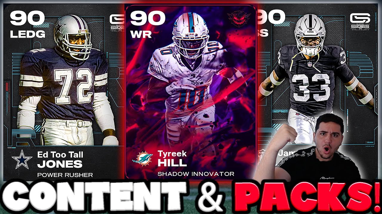 SO MUCH NEW & UPCOMING CONTENT + PACKS FOR NEW TYREEK HILL & COLLECTOR ...