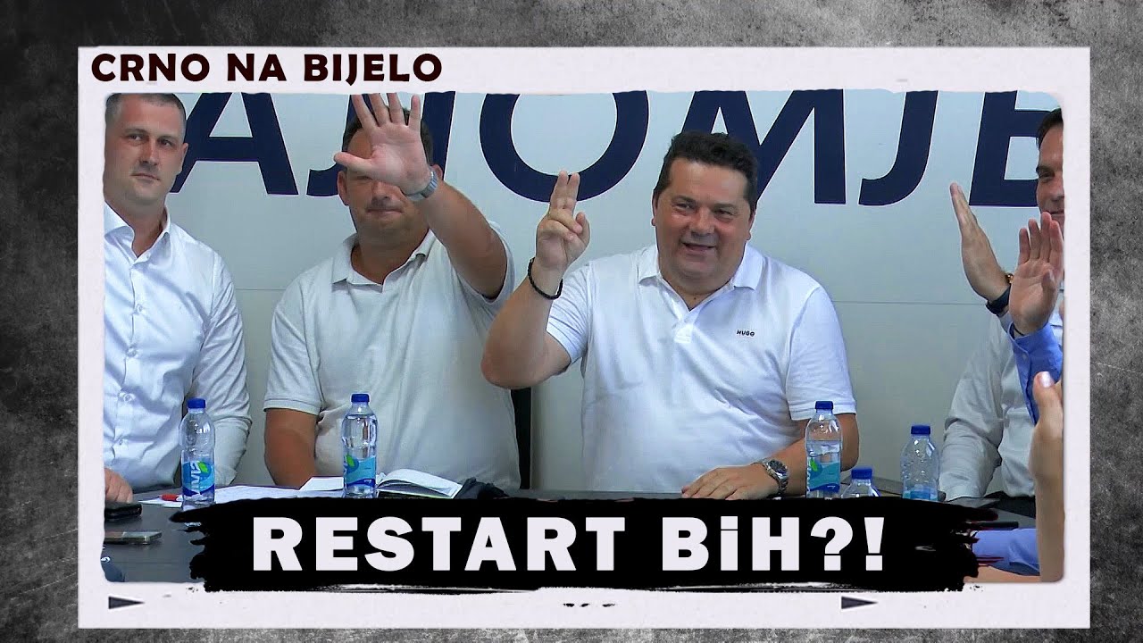 CRNO NA BIJELO: Korupcija razjeda BiH - neophodan restart? Afera ...