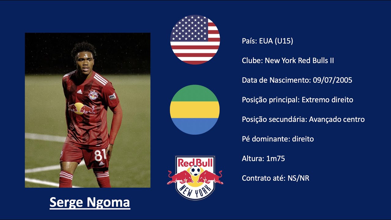Serge Ngoma (New York Red Bulls II / USYNT) 2021 footage - YouTube