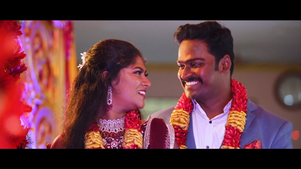 Saran raj & Haritha Reception | Srbs family wedding - YouTube