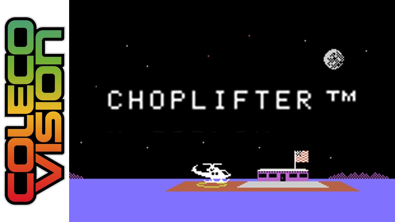 [ColecoVision] Choplifter! (1984) Longplay - YouTube