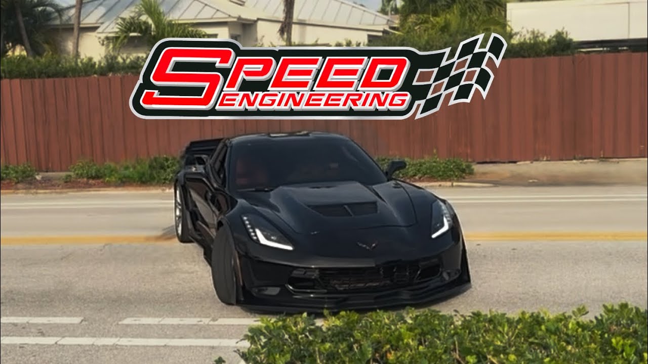 C7 Z06 Speed Engineering Headers - YouTube