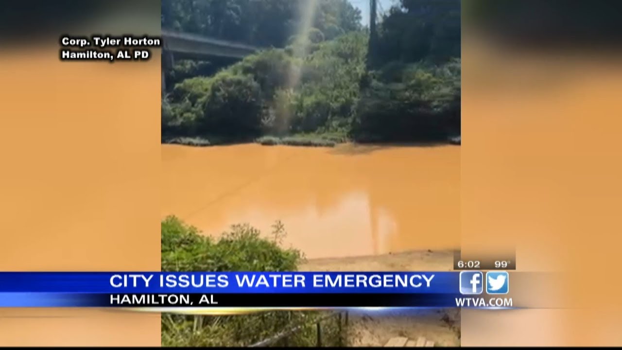 Hamilton in Alabama issues state of emergency due to water concerns ...