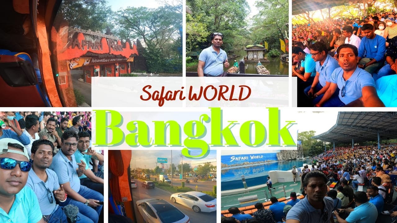 Safari World BANGKOK | Thailand | Jungle safari & cowboy show & Sea ...