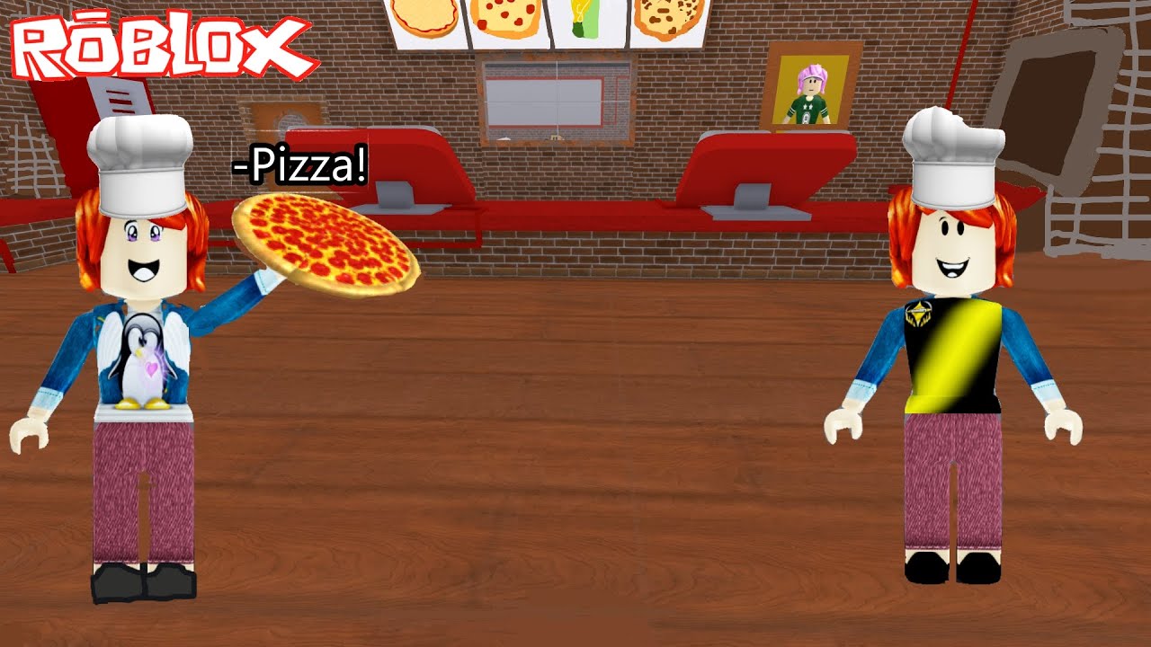 UM DIA NA PIZZARIA DO ROBLOX - Work at a Pizza Place - YouTube