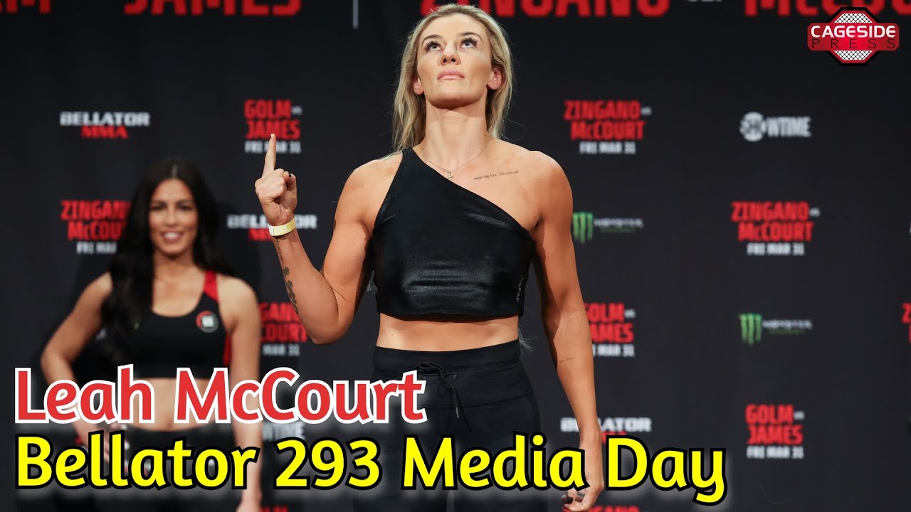 Leah McCourt Media Day | Bellator 293 - YouTube