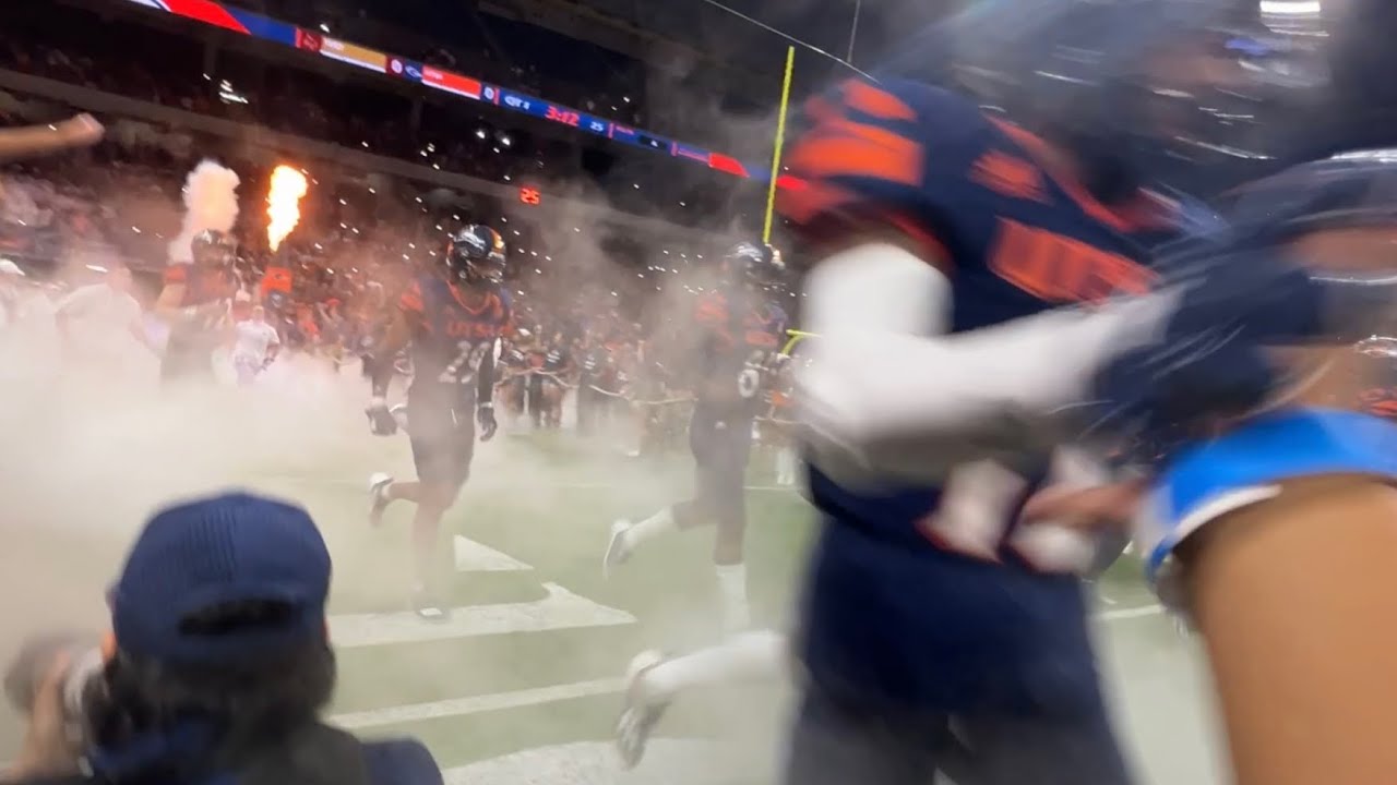 UTSA vs TXST (and ROWDY RUSH) WHAAAT - YouTube