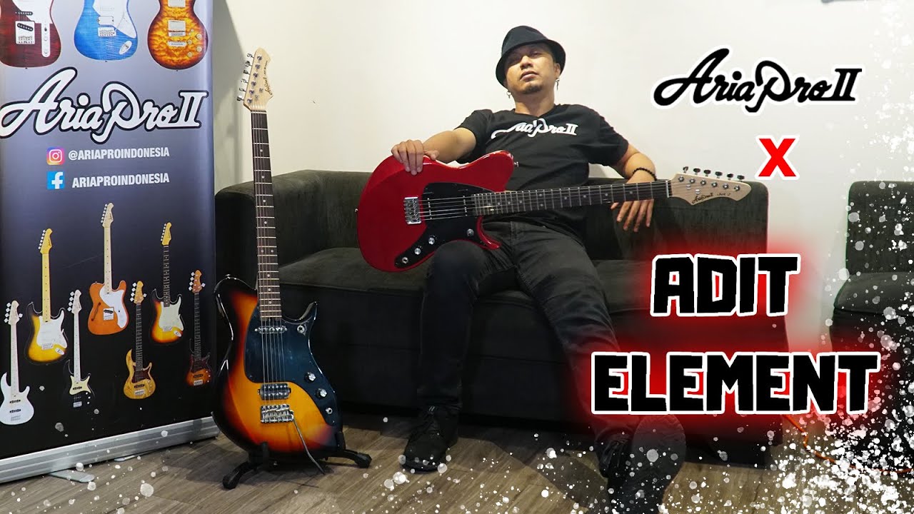 ARIA PRO II with ADIT ELEMENT!! #ariaproii #ariaisback #ariaguitar # ...