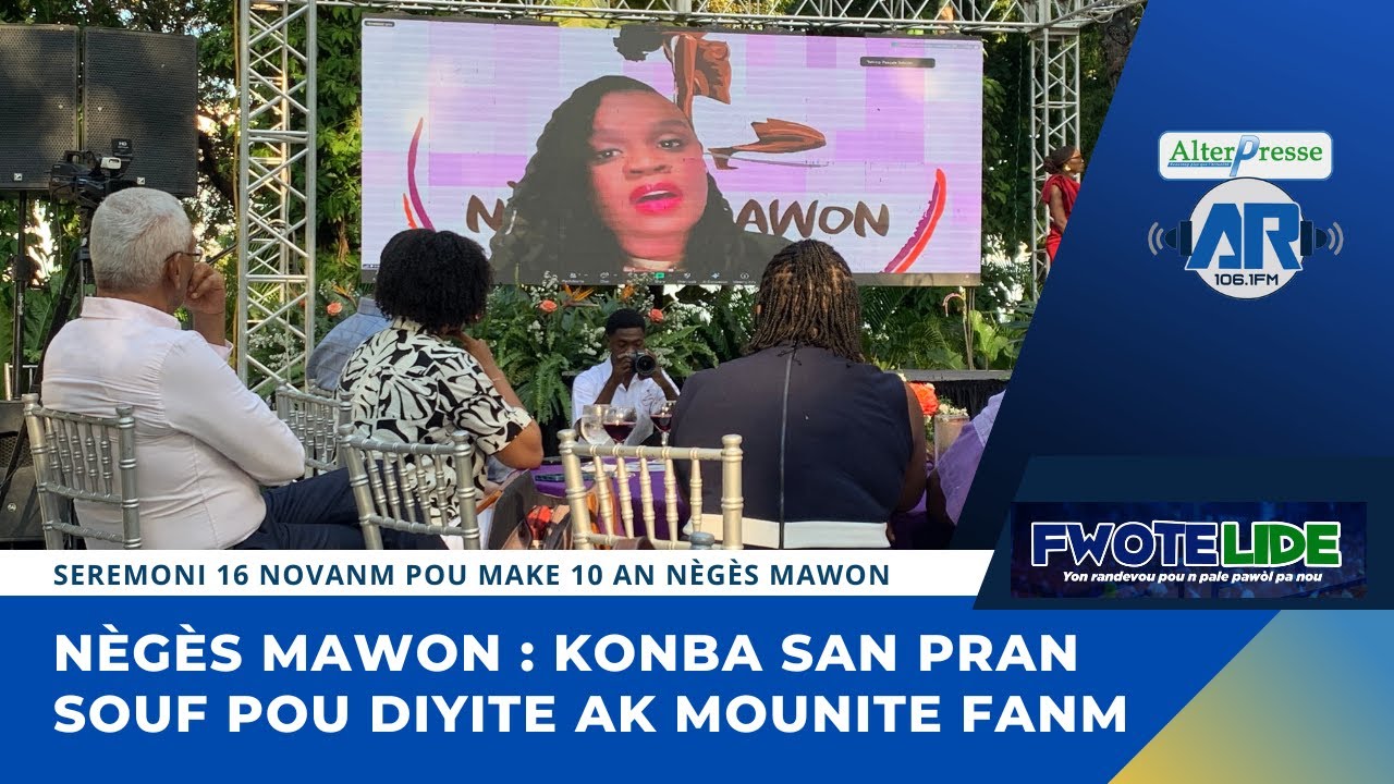 Nègès Mawon : Batay san pran souf pou diyite ak mounite fanm - YouTube