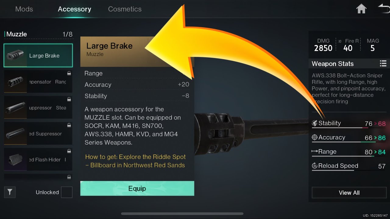 Once Human Mobile : How to get Large Brake Muzzle. Large Brake LOCATION ...