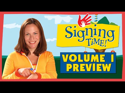 Signing Time Vol 1 Preview - My First Signs - YouTube