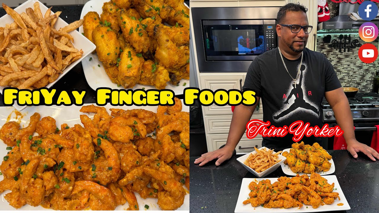LEMON PEPPER WINGS, BANG BANG SHRIMP & FRENCH FRIES FRIDAY NIGHT FINGER ...