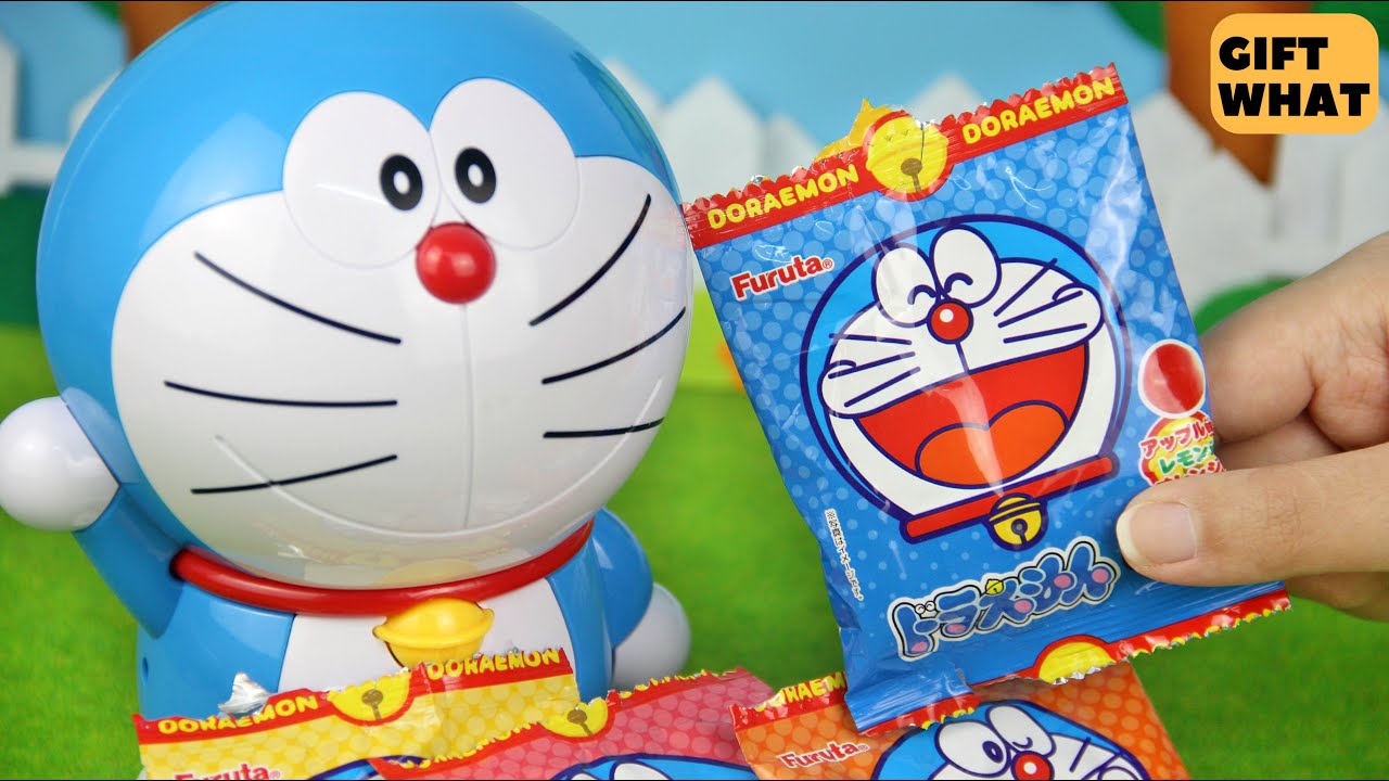 Doraemon Japanese Best Tasty Candy Opening 【 GiftWhat 】 - YouTube