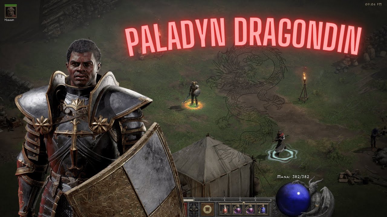 D2R Paladyn - potężny Dragondin - YouTube