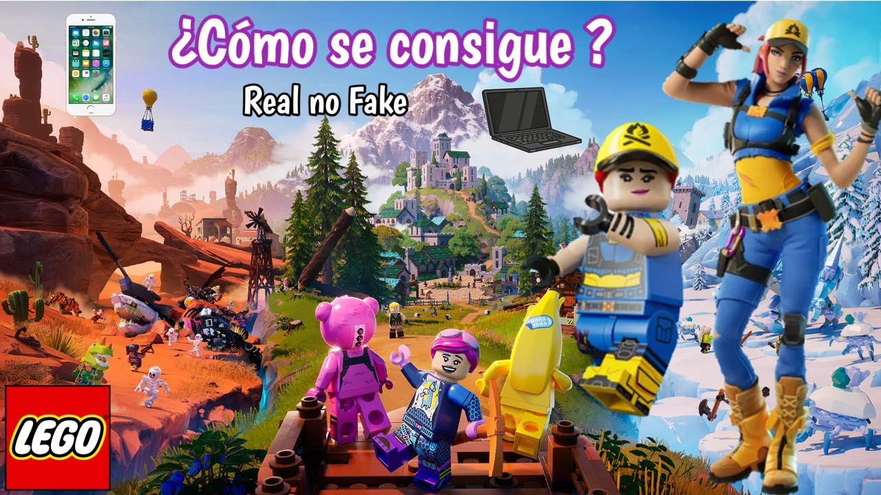 ¿cómo Conseguir Skin De Lego En Fortnite Gratis Fácil Y Rápido Youtube