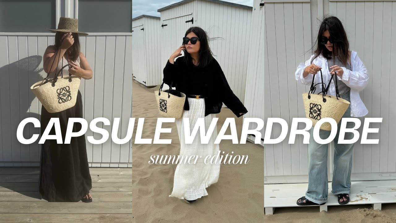 SUMMER CAPSULE WARDROBE - YouTube