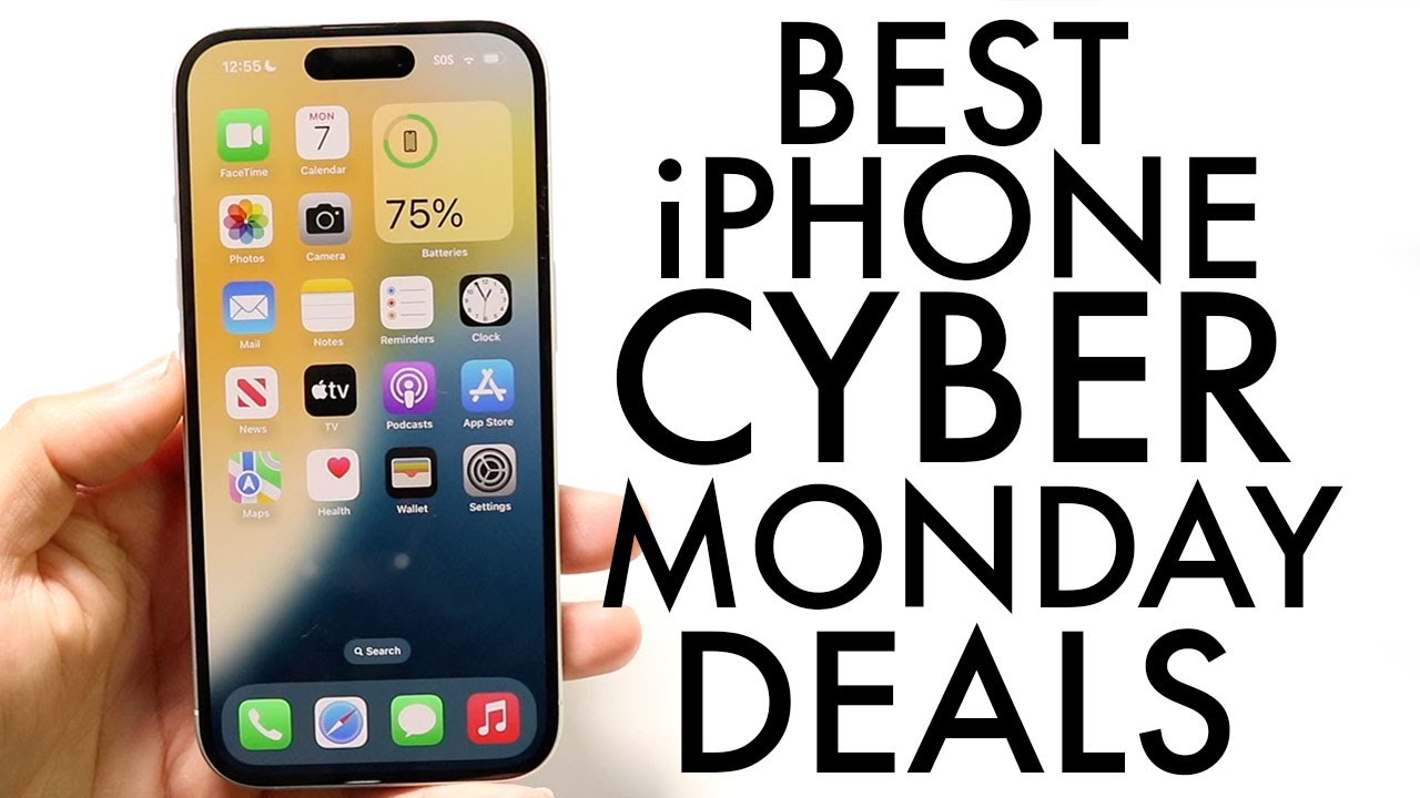 The Best iPhone Cyber Monday Deals! (2024) - YouTube