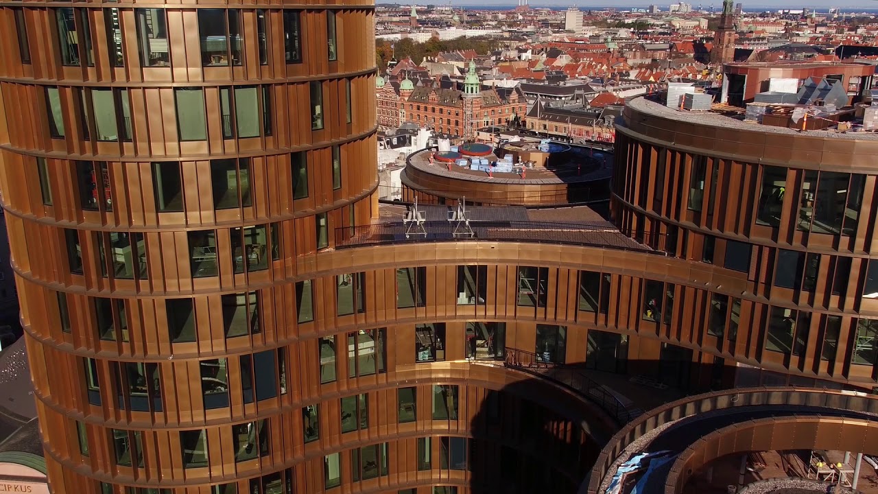 ZÜBLIN A/S - Project Axel Towers Copenhagen: Drone Flight - YouTube