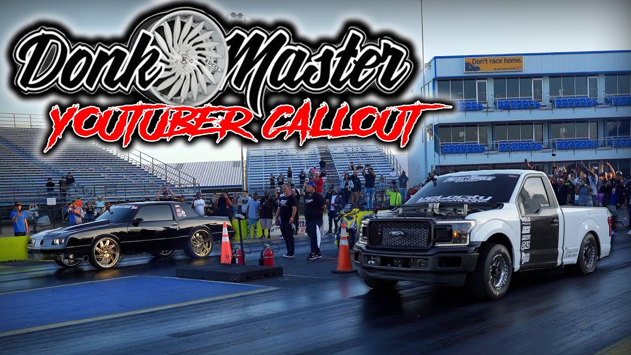 Raced Donk Master Off The Trailer At The Youtuber ShootOut! - YouTube