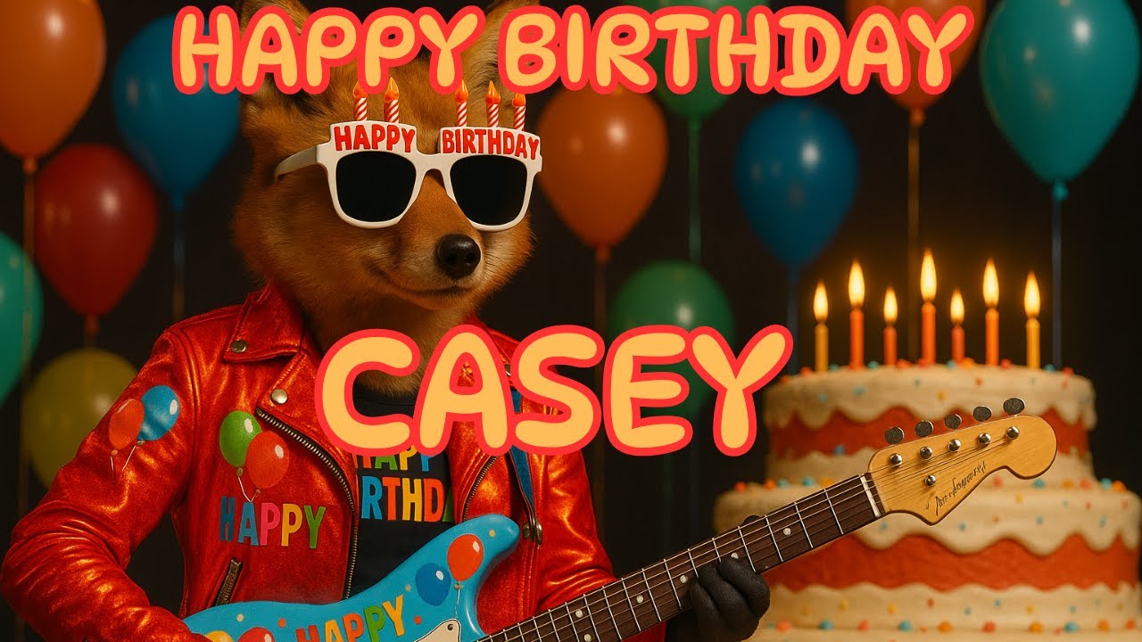 Happy Birthday Casey - YouTube