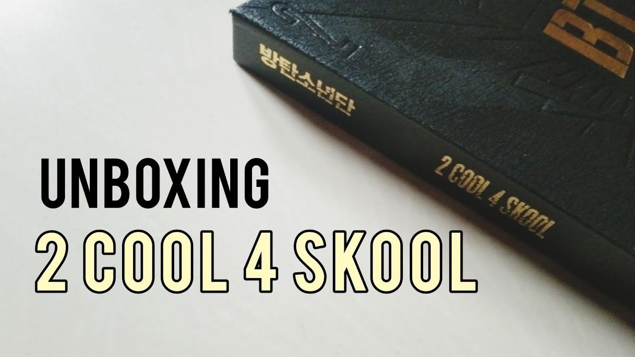 📦 unboxing: 2 Cool 4 Skool (bts debut single album) - YouTube