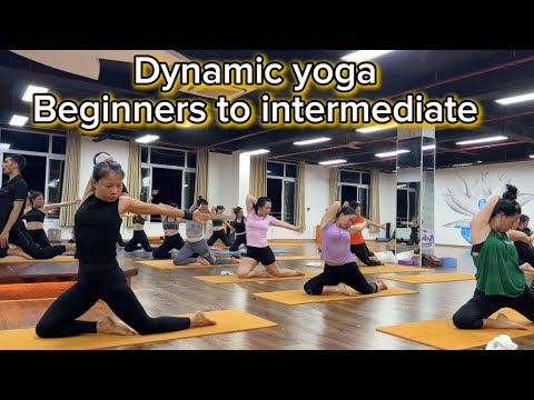 Dynamic yoga Beginners to intermediate || Effective Exercise Routine ...