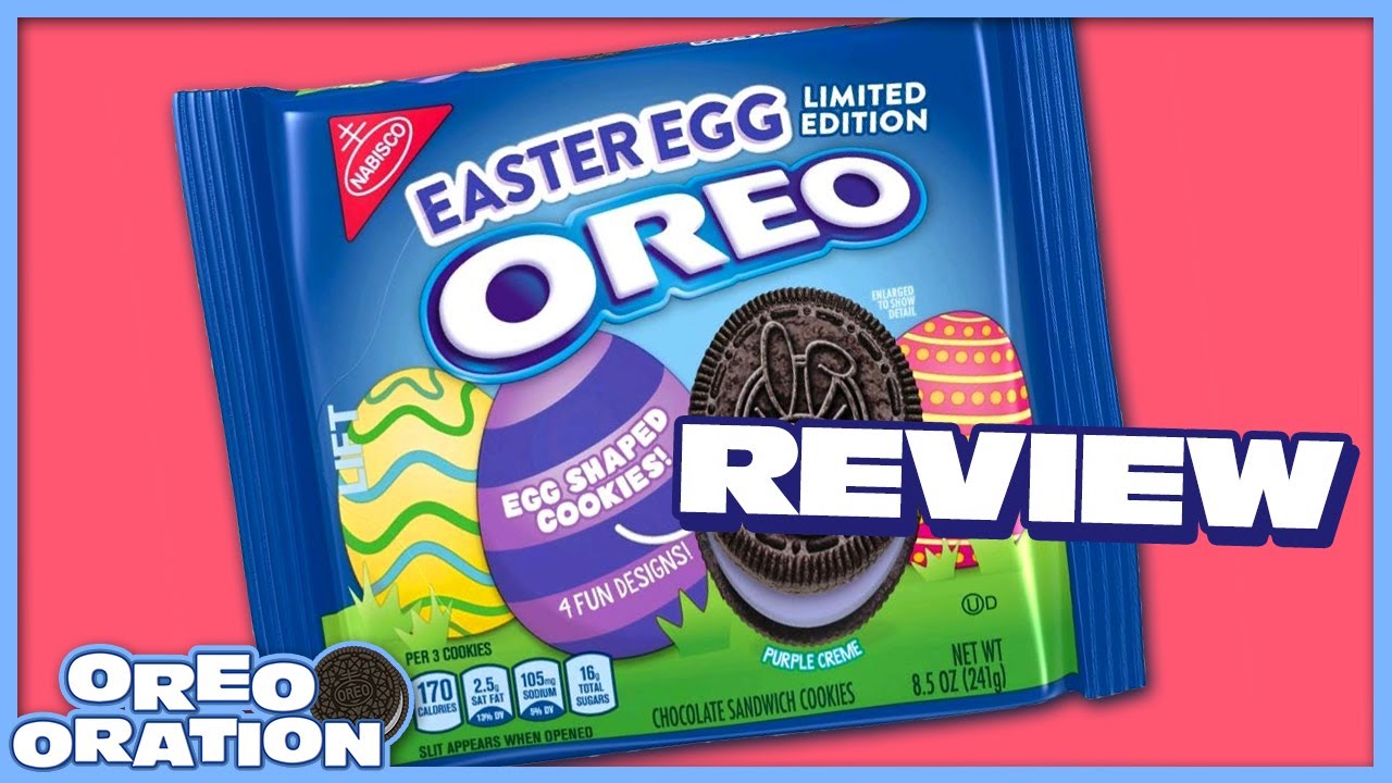 Easter Egg Oreo Review - Oreo Oration - YouTube
