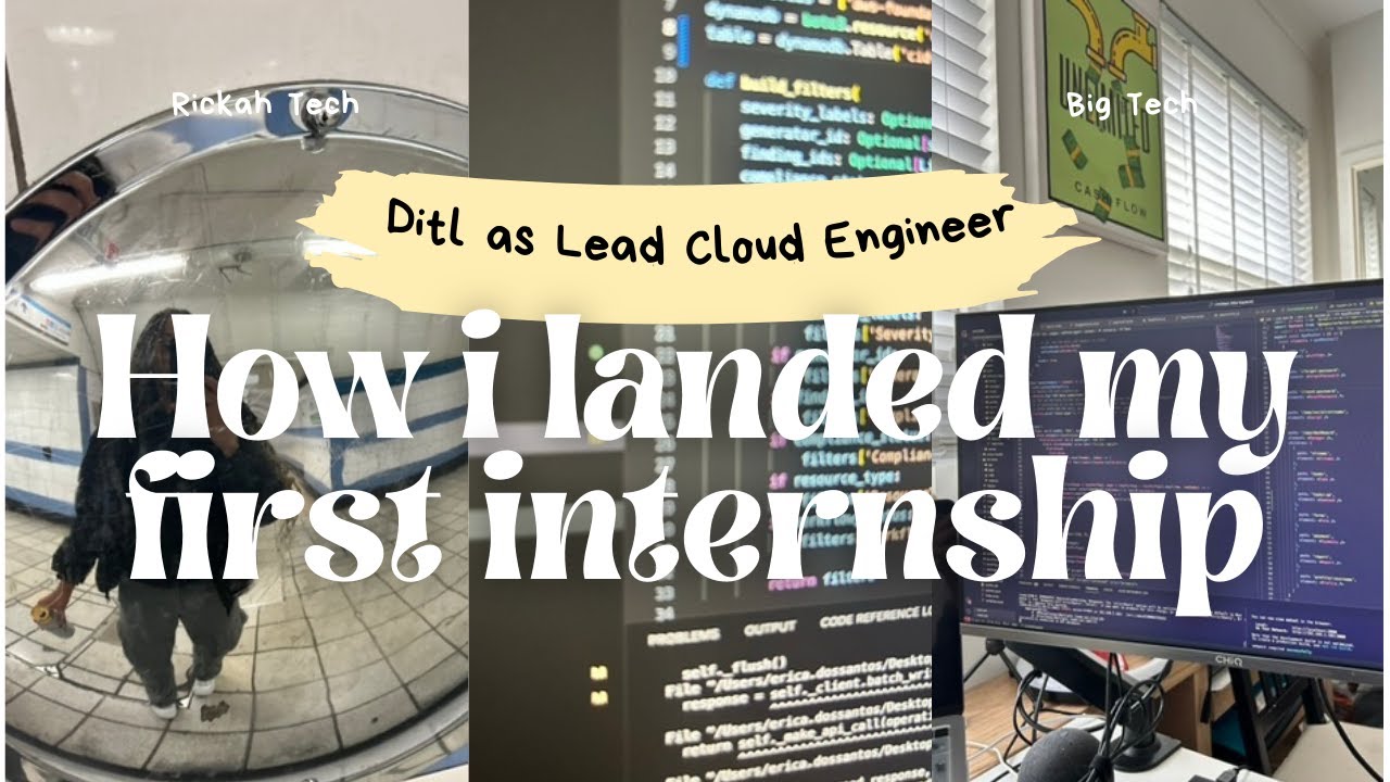 DITL of a Lead Cloud Engineer & Landing My First Internship - YouTube