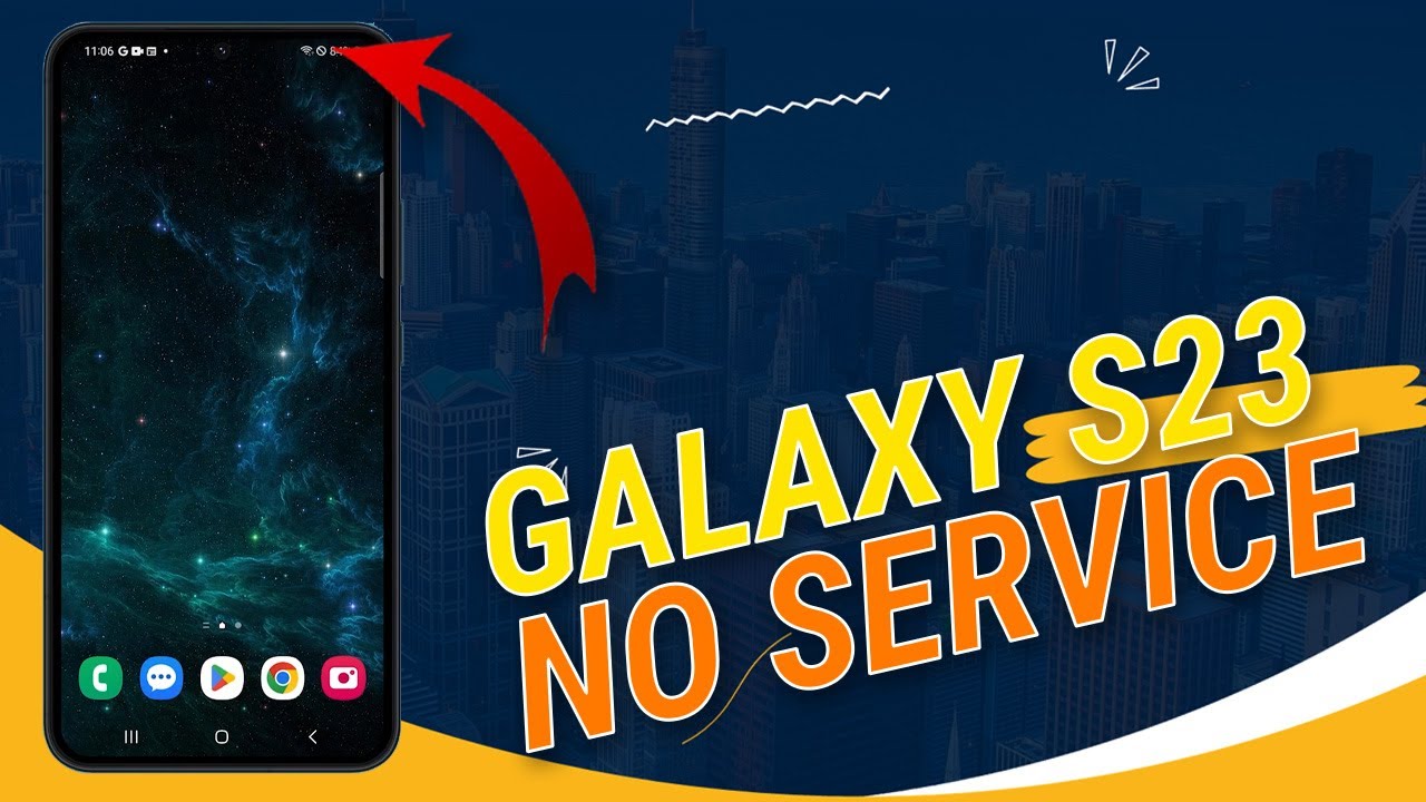 What to Do If Your Galaxy S23 Ultra Suddenly Has No Service - YouTube