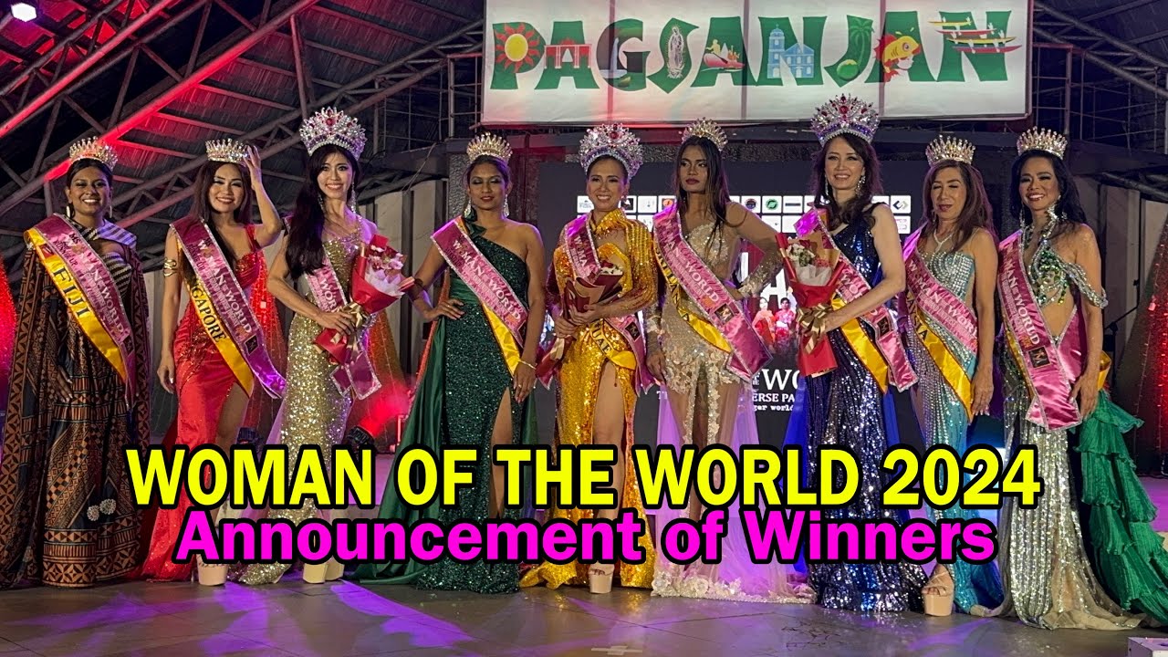 Woman of the World 2024 Pageants Announcement of Winners - YouTube