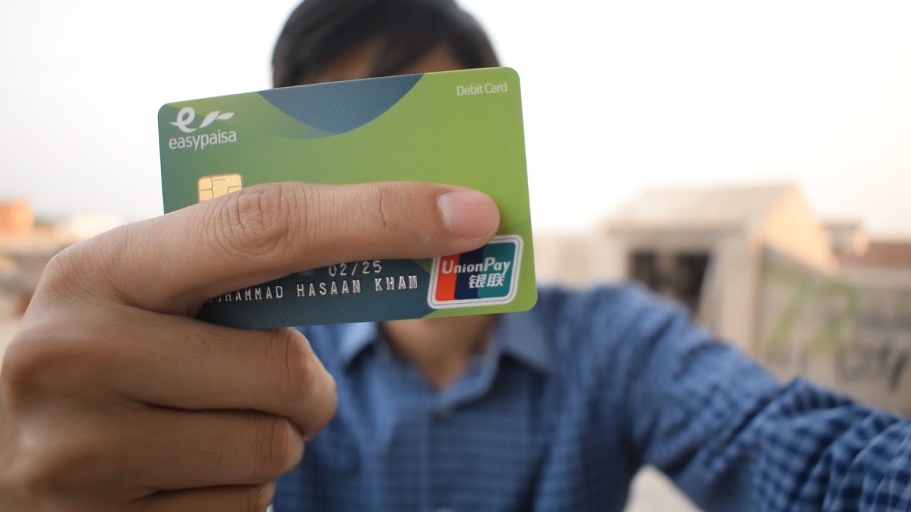 EASYPAISA DEBIT CARD - YouTube
